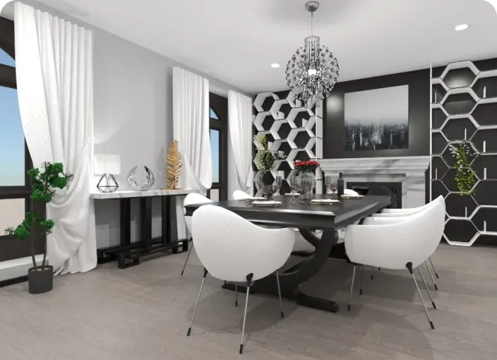 Studio with a TX Twang - Free Online Design | 3D Floor Plans by Planner 5D