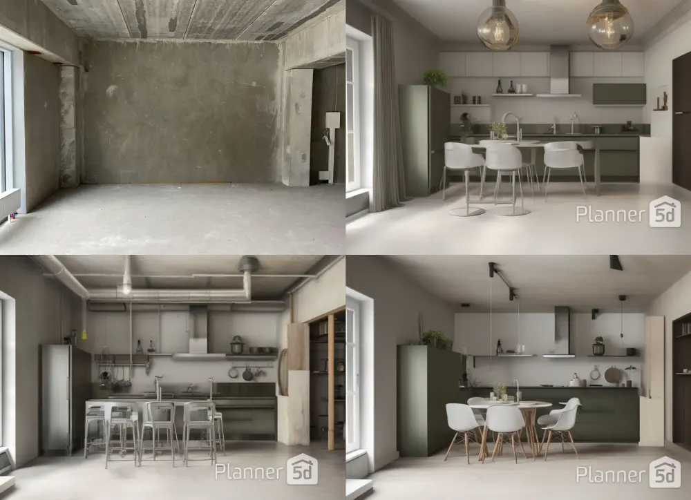 Brick house - Free Online Design | 3D House Floor Plans by Planner 5D